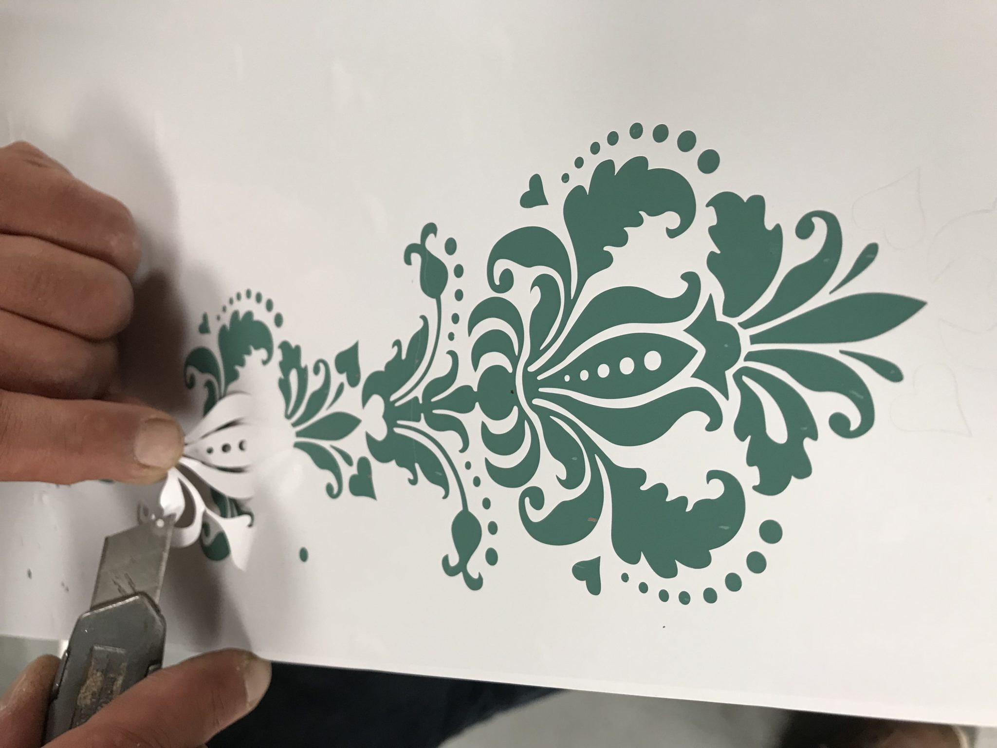 Motif sur verre transparent, dépoli ou miroir - Atelier du verre créations